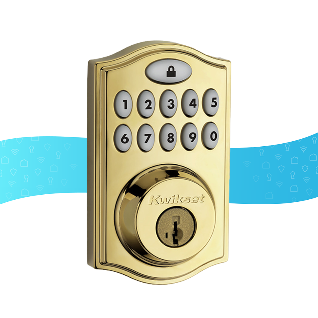 Kwikset Push-Button Deadbolt – NeverAway